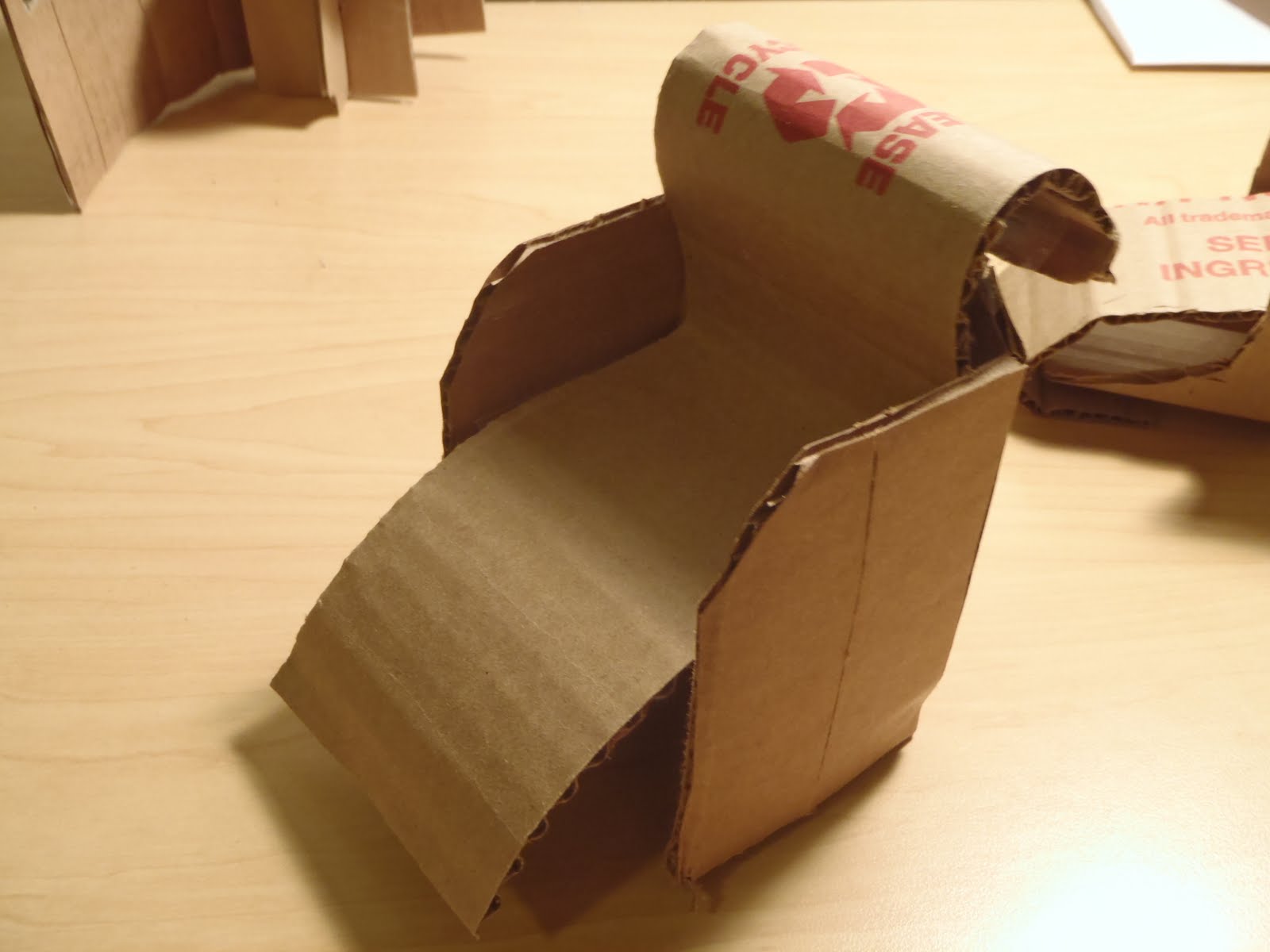 BDS: Cardboard models