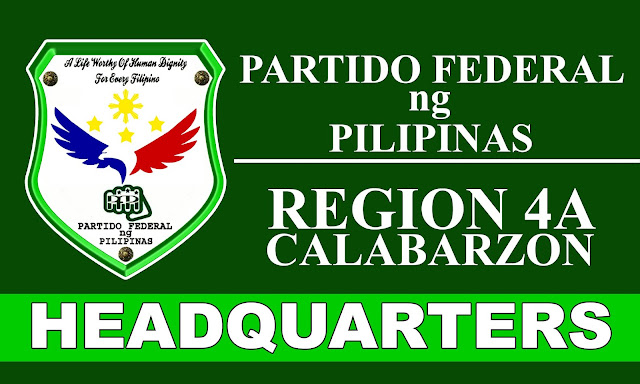 Partido Federal Ng Pilipinas (PFP) A National Political Party: Region ...