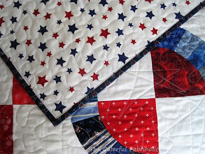 The Colorful Fabriholic: The Snake Quilt