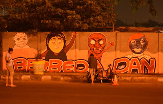 STUDIO CORAT CORET: mural merdeka, ( galeri mural project )