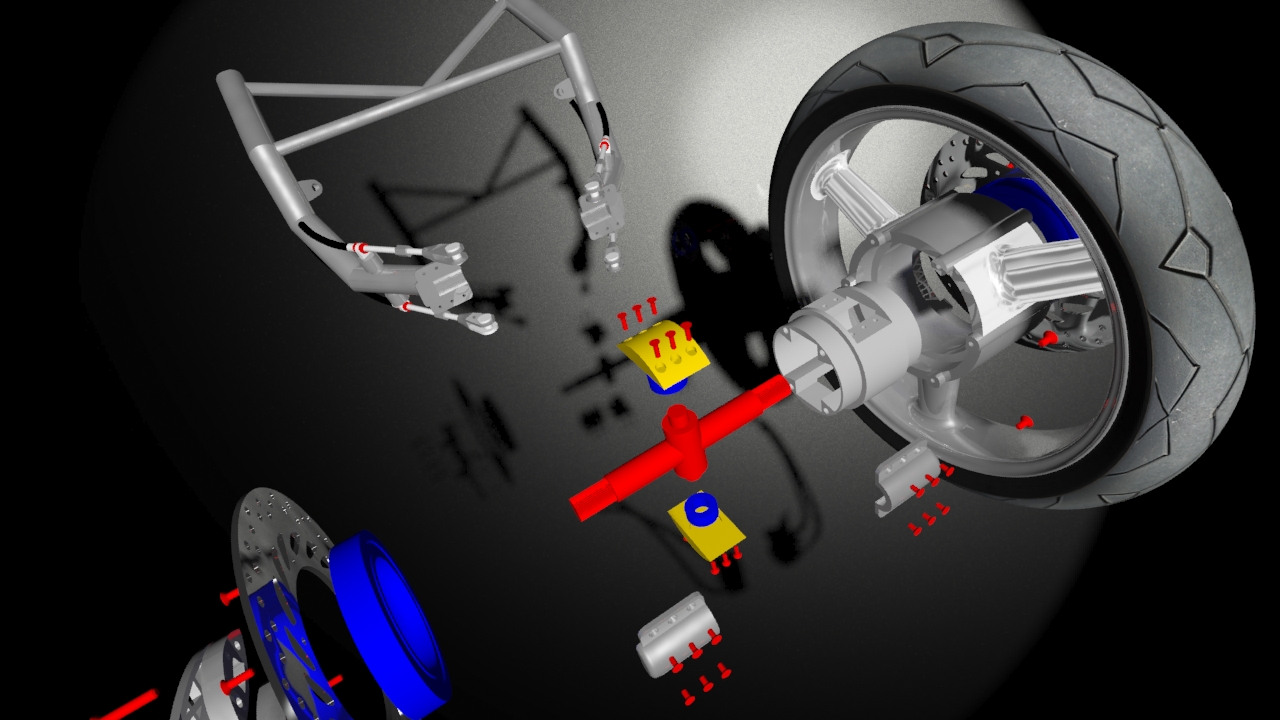 wind and water and earth: Streamlined Electric Motorcycle