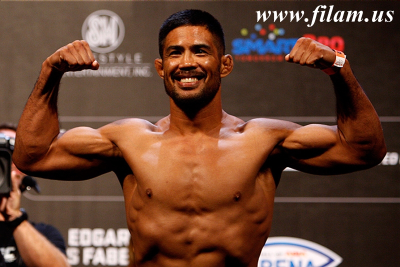 Mark Munoz in Manila to promote UFC Fight Night