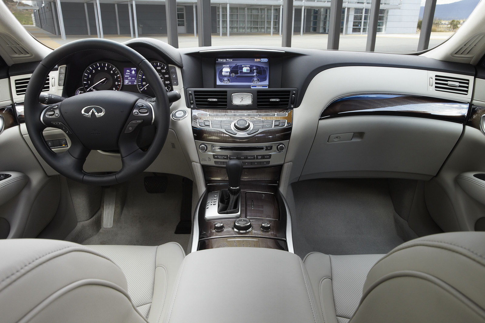 car powered engine: New Infiniti M35 Hybrid 2012 Interior Design