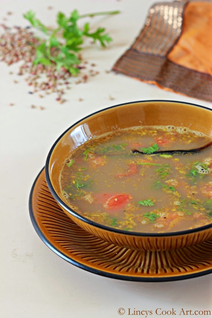 Kollu Rasam/ Kaanam Rasam/ Horse gram Rasam ~ Lincy's Cook Art