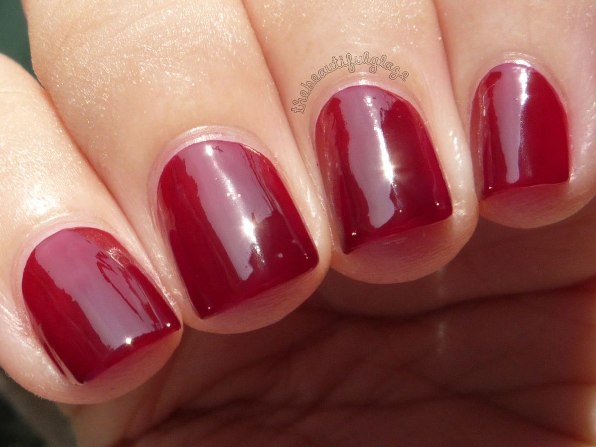 The Beautiful Glaze: Essie Bordeaux