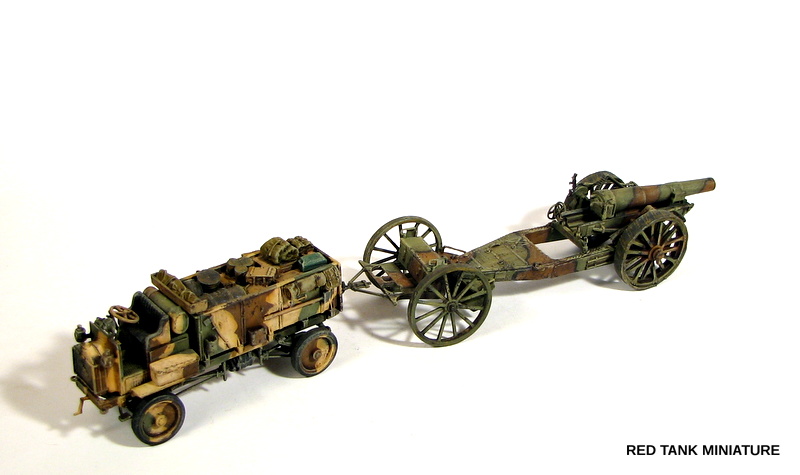 Gulumik Military Models: FWD Model B 3-ton & BL 8-inch Howitzer MK VI 1/72