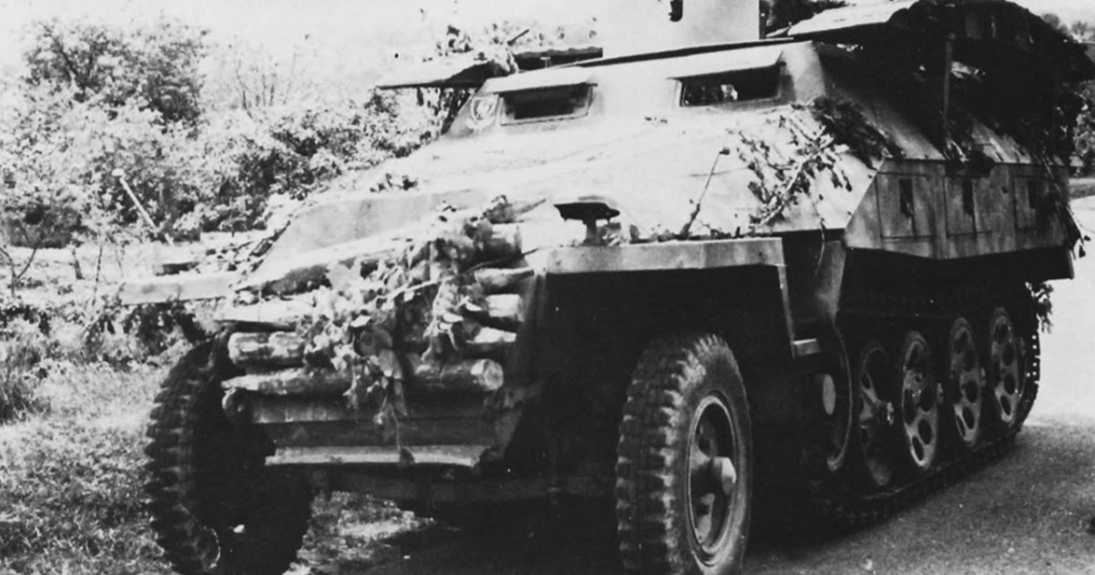 Men of Wehrmacht: Sd.Kfz.251 of Hitlerjugend Division in Normandy