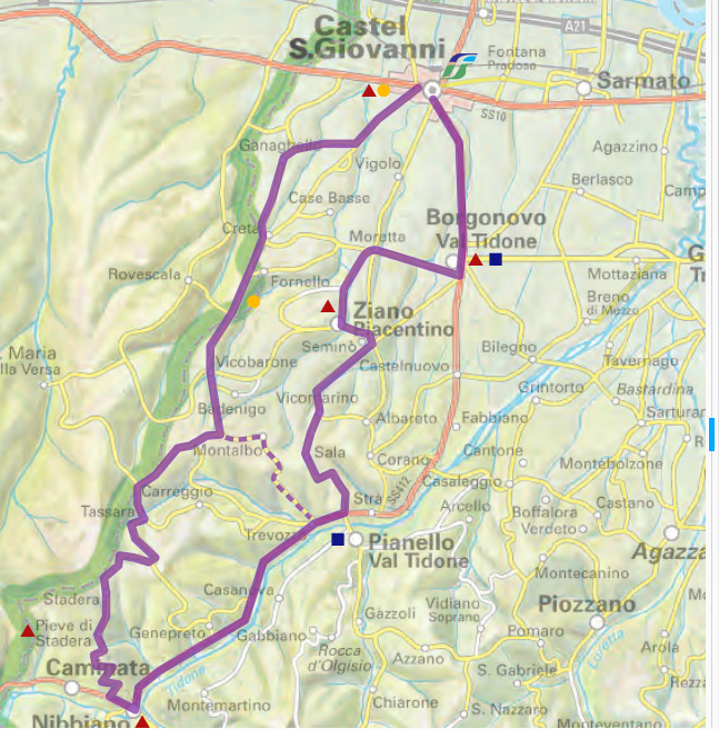 LE VIE DEL VINO: LA VAL TIDONE