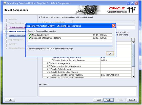 Oracle Newbie DBA / Apps DBA: OBIEE 11G: RCU (Repository Creation Utility) Installation