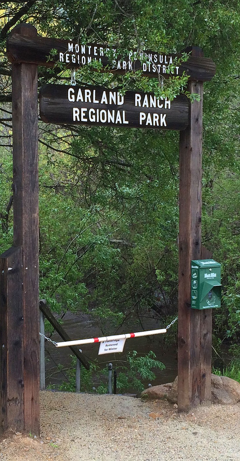 Garland Park - Between Storms - Waterfall and Early Wildflowers