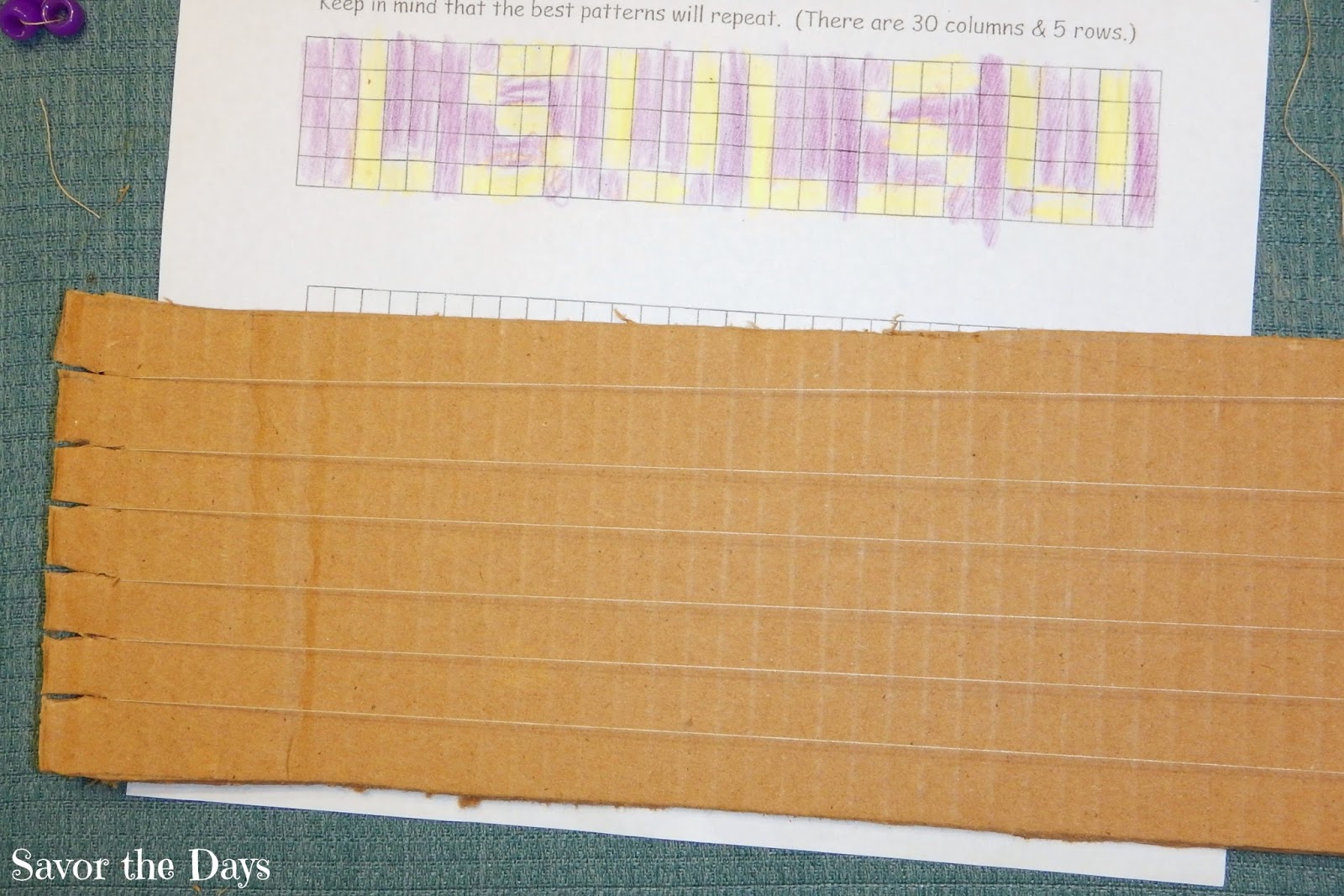 Savor The Days: American Indian Craft: Make a Wampum Belt