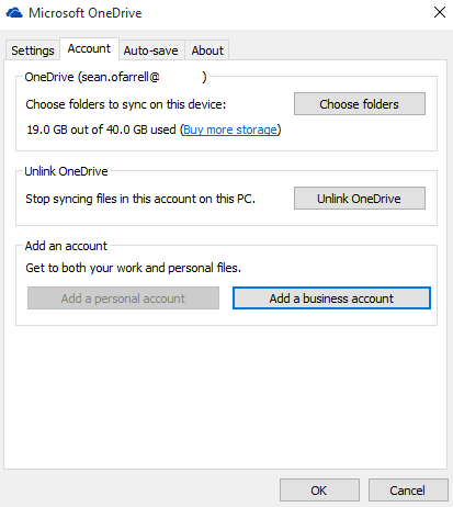 What is classic microsoft onedrive startup item - itskse