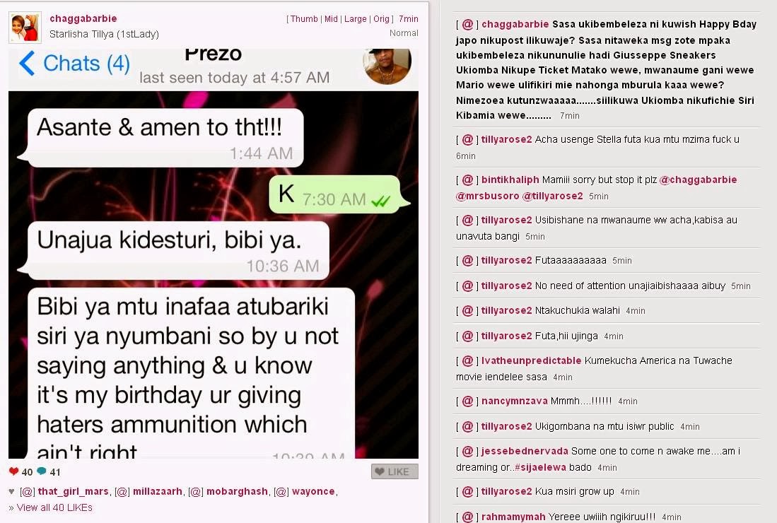 Simply Jackie O: Jackson Makini A.K.A Prezzo and Tanzanian Girlfriend ...