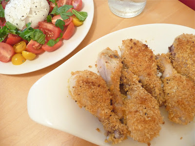 dinner party: deviled chicken drumsticks