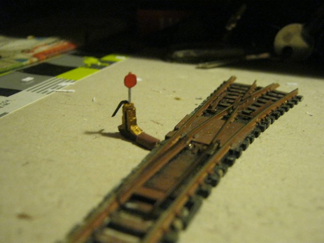 TRAIN LAYOUTS AND SMALL SCALE MODELS: Railroad Switch Stand