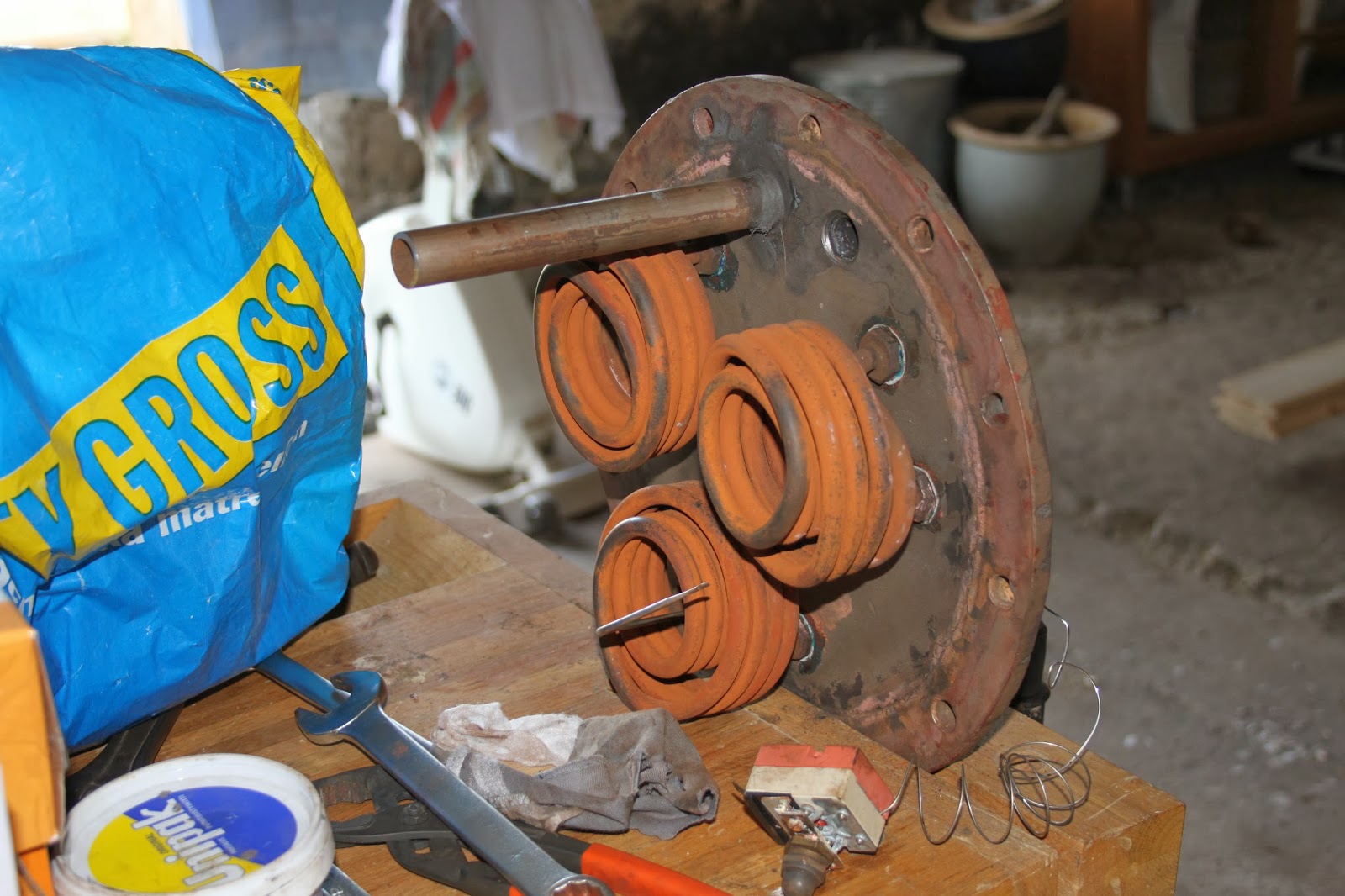 Kipbryggeren: Varme elementer - Kobling af el elementer