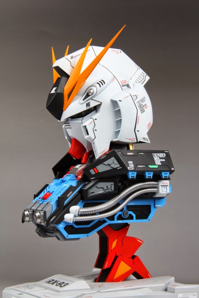 Gundam Family: Magic Toys 1/35 RX-93 Nu Gundam Head Painted Build