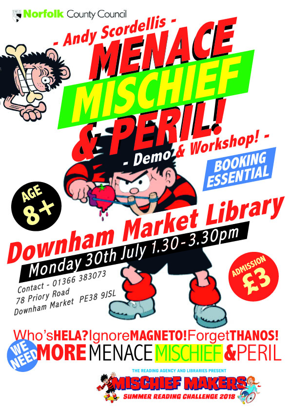 Andy Scordellis Art: ...Menace...Mischief...and Peril...