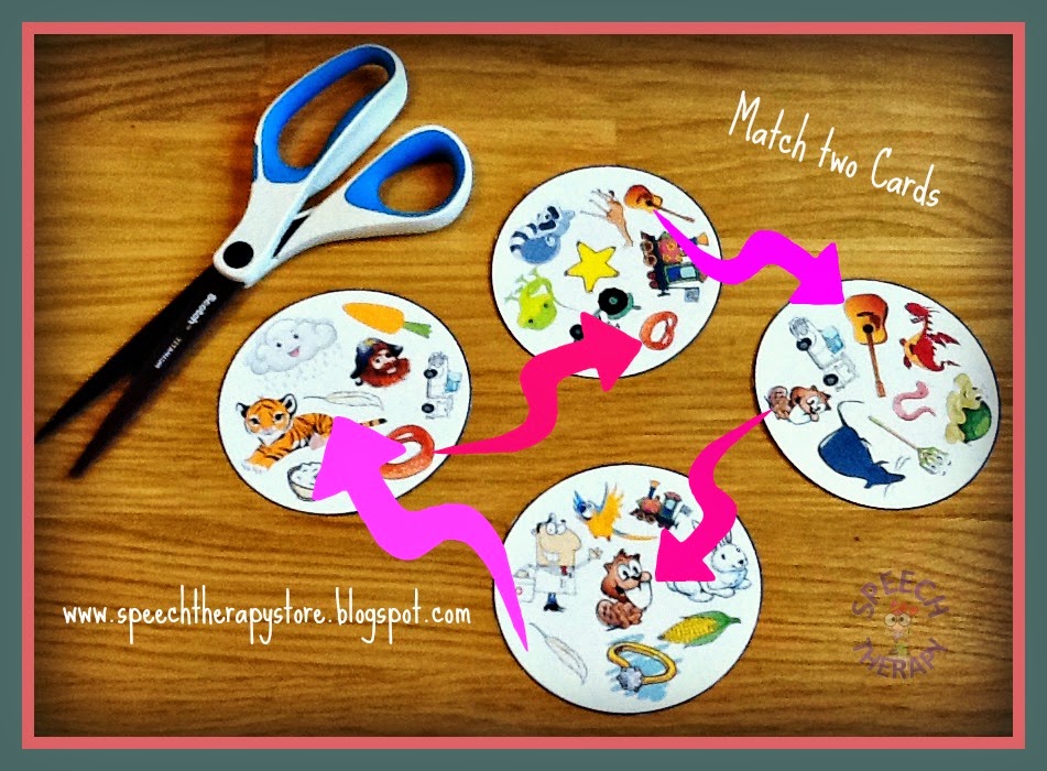 Speech Therapy: How to Play the Game Spot It!