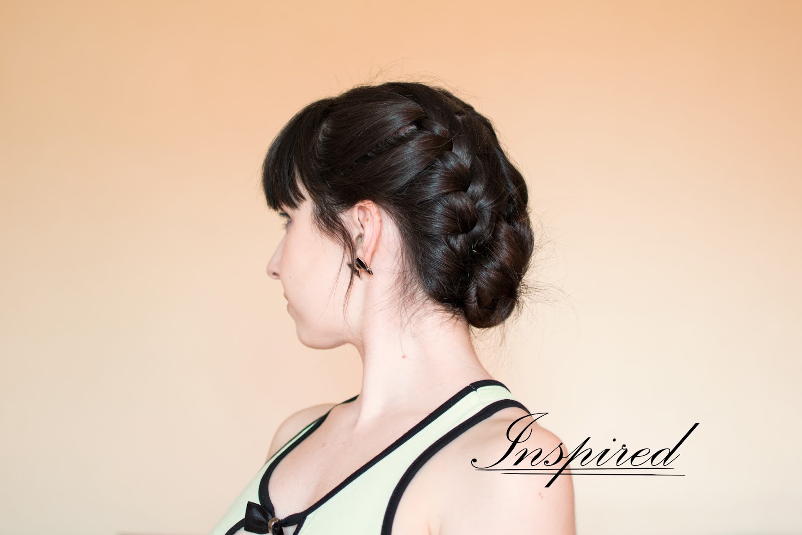 Tutorial - French Braid Updo - J.M.