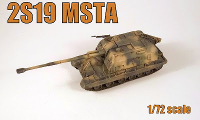 Gulumik Military Models: 2S19 MSTA 1/72 Ruskije Tanki diecast repainted ...