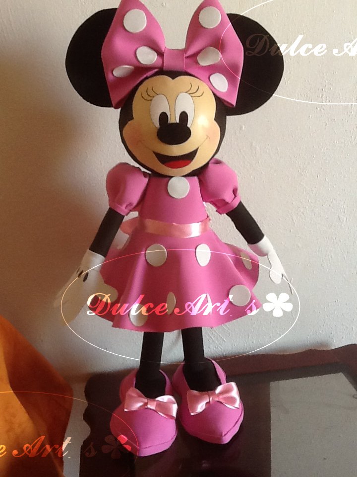 Dulce Art's: MIMI Y MIKEY FOFUCHOS 55 CM
