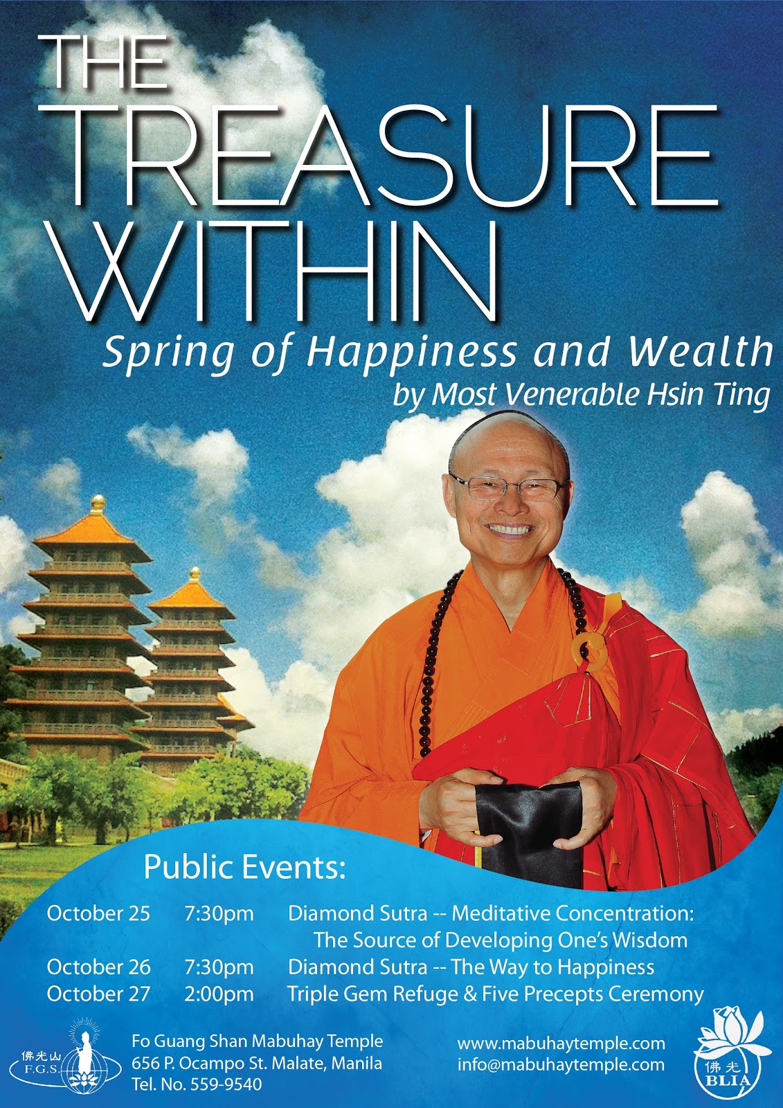 Discover the Treasure Within with Most Venerable Hsin Ting | THE WEB ...