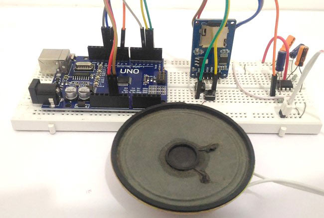 Simple Arduino Audio Player and Amplifier with LM386 - Internet of Things