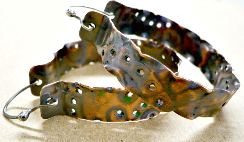 Earrings Everyday: Filigree Hoops