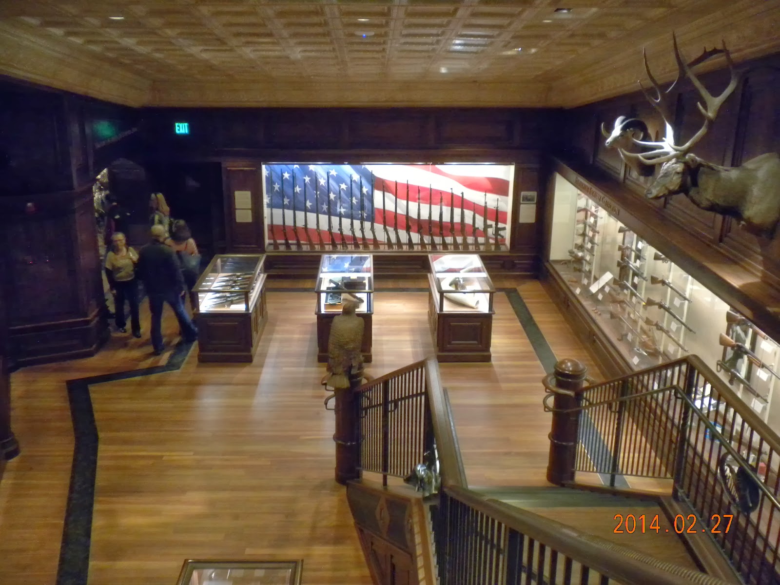 Don's trip through the U.S. and beyond.: NRA Museum at Bass Pro in Missouri