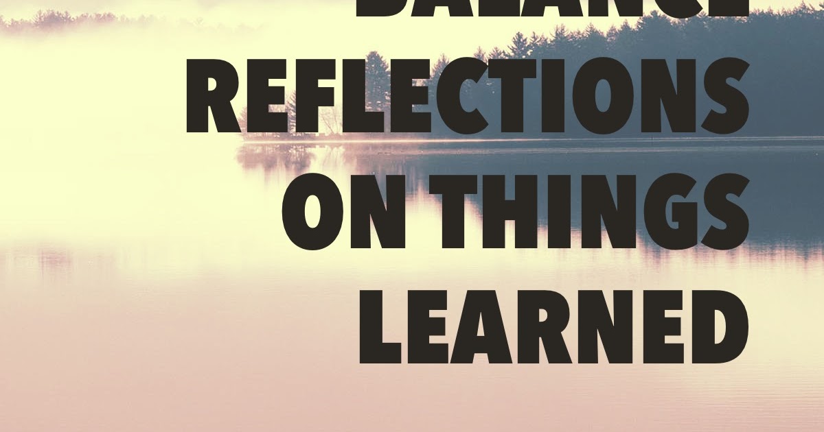 Thinking Back- Looking Forward