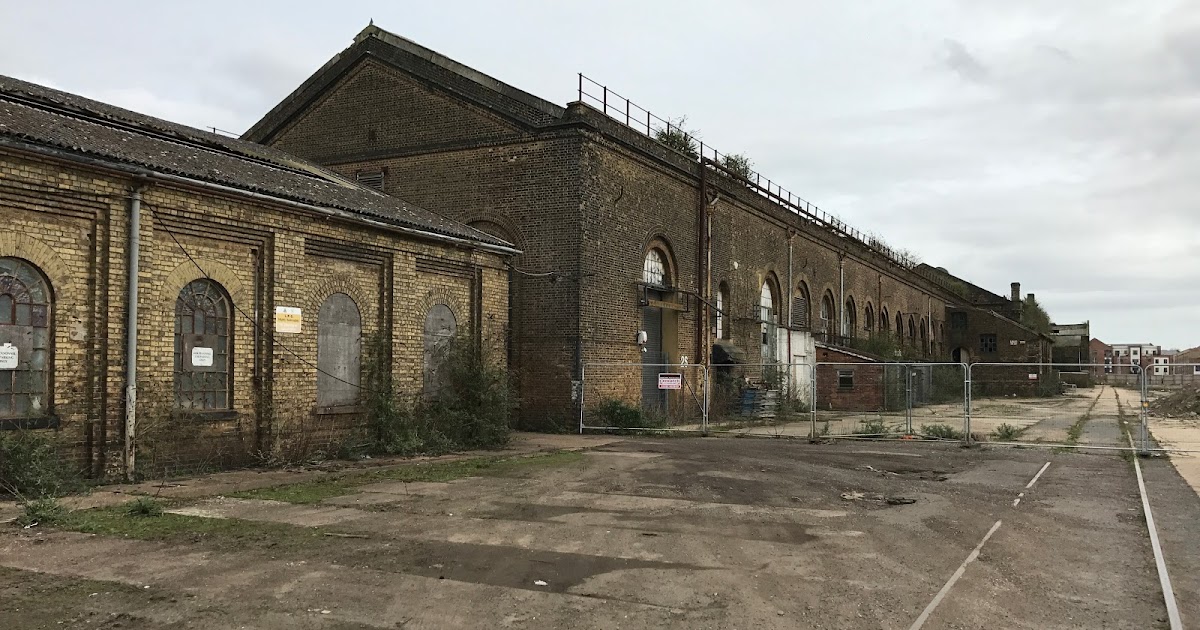 Trackbed Walkers: Ashford railway works . A Disused and Abandoned site ...