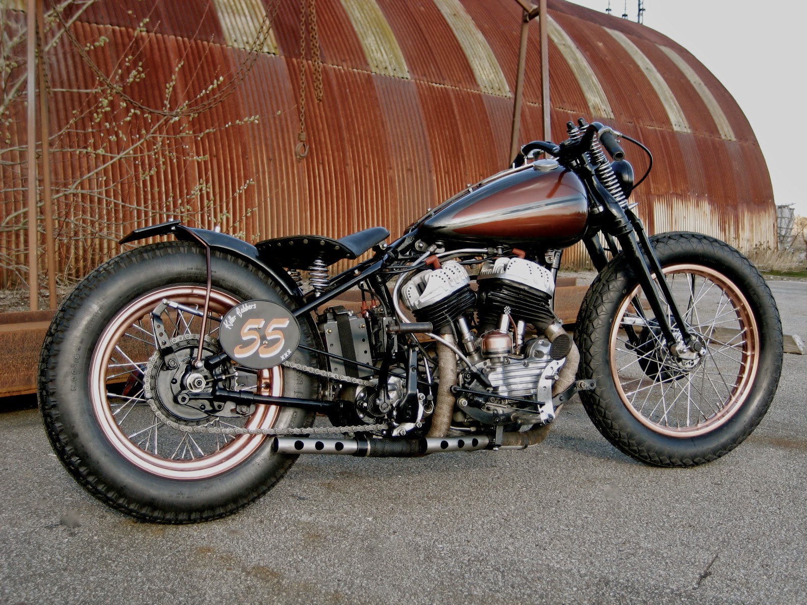 JAMESVILLE MOTORCYCLES: JAMESVILLE '43 WLC FLATHEAD