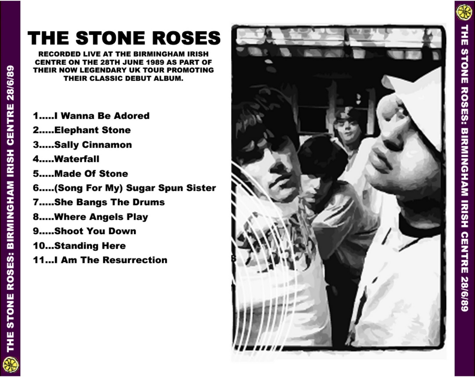 Spiral Through Another Day: The Stone Roses Live At Birmingham Irish ...