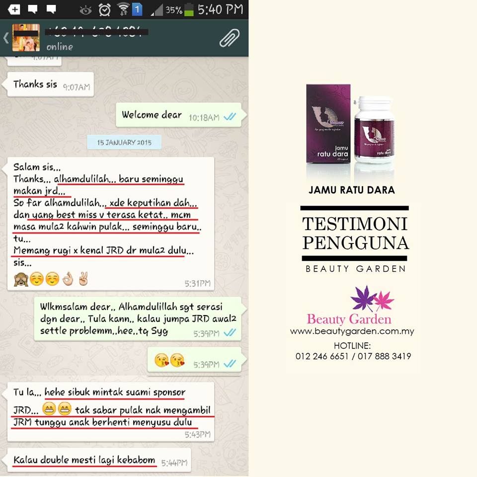 JAMU RATU DARA 60 KAPSUL | BEAUTY KIOSK