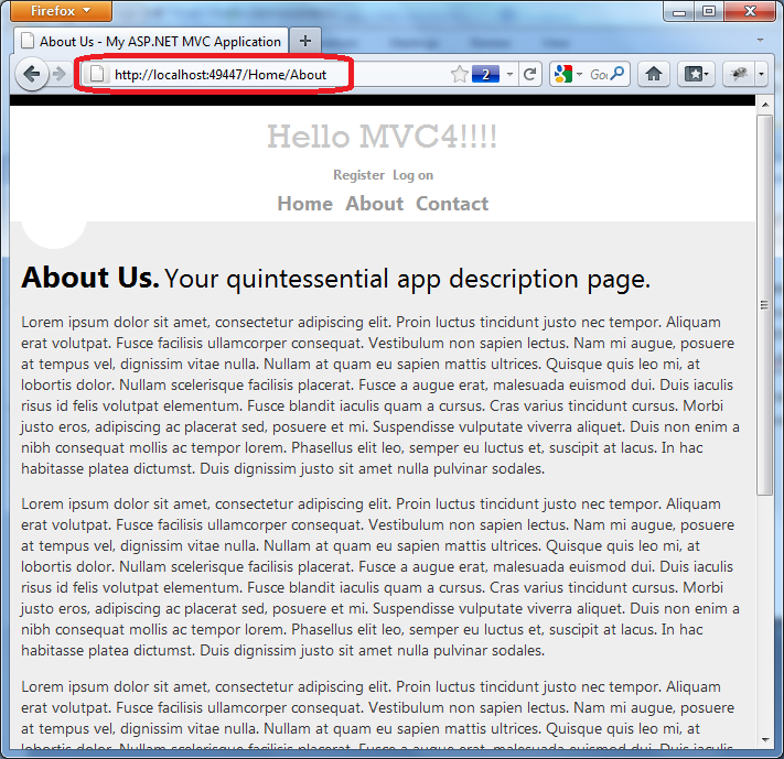 Display Mode in ASP.NET MVC 4 | dotnetExpertGuide.com