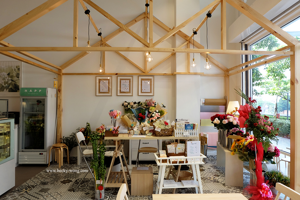 Happ Cafe @ Tropicana Avenue: The Cozy Flower Cafe | Becky-Wong