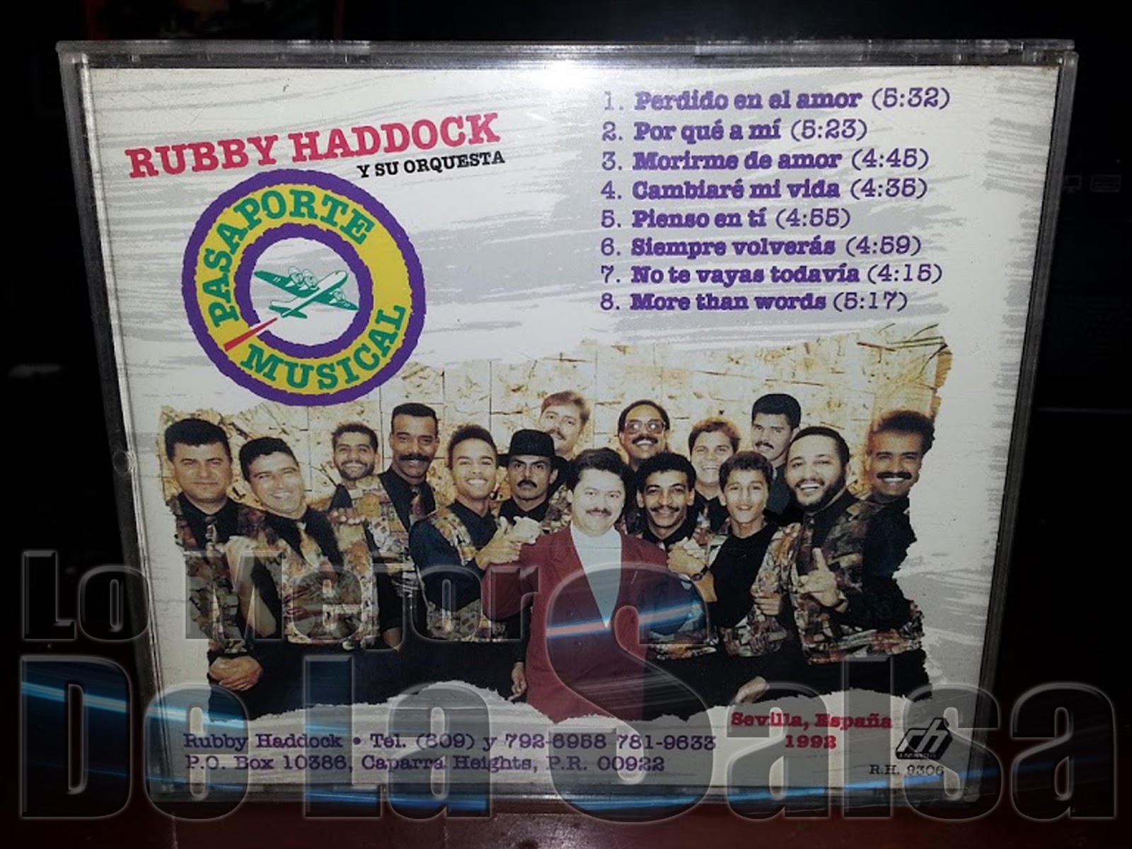 Lo Mejor de La salsa: Rubby Haddock - Pasaporte Musical - 1993
