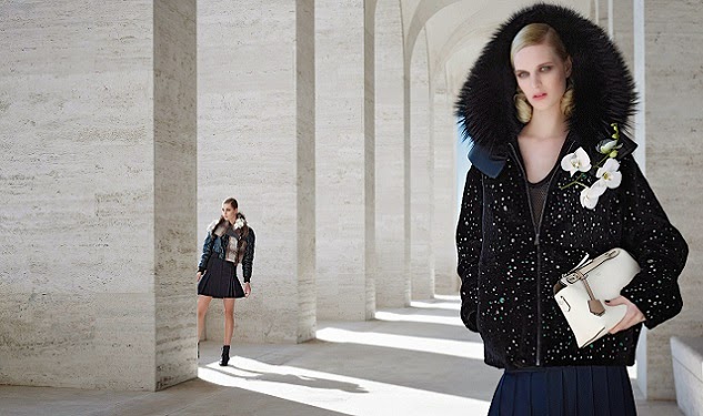 mylifestylenews: FENDI FW2014/15 “Roman Arches” Ad Campaign