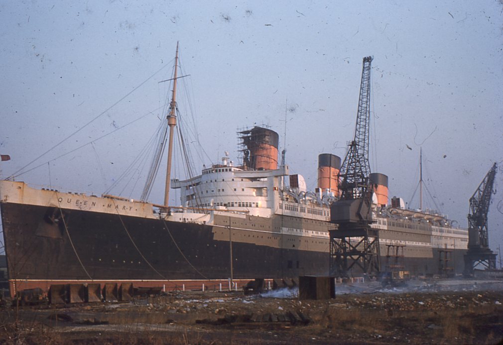 Douglas Slides: RMS Queen Mary 1955 (2)