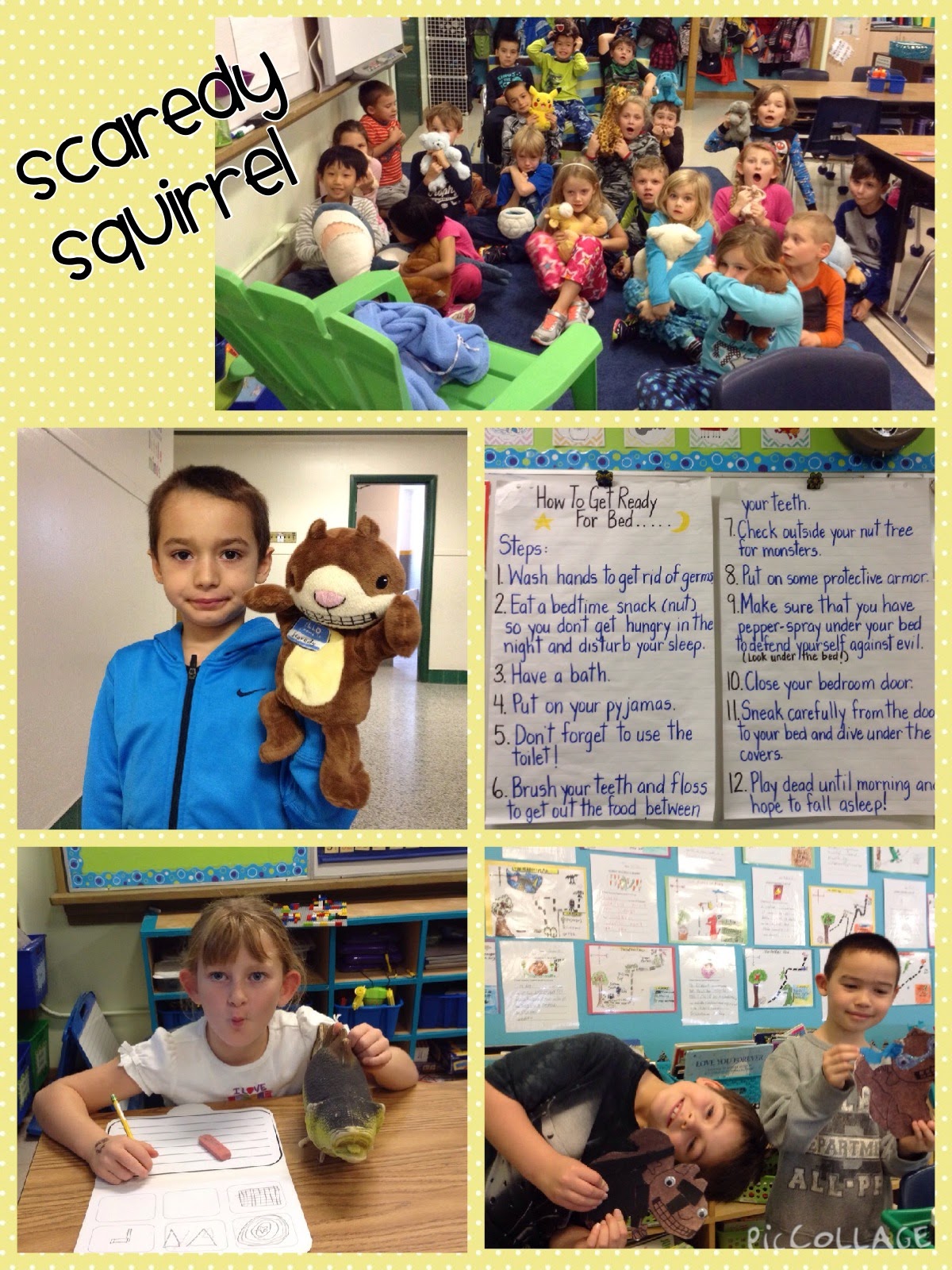 Ms. Shabaga's Class: Scaredy Squirrel Theme