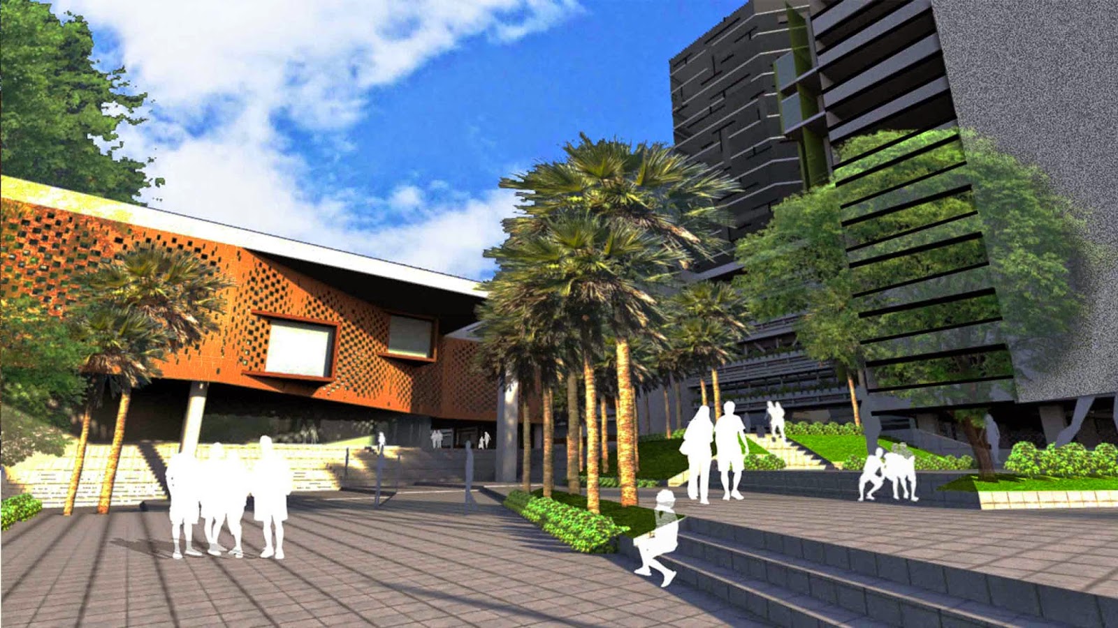 Ngintip Desain Arsitektur Gedung Baru Gunadarma - Fauzi Online