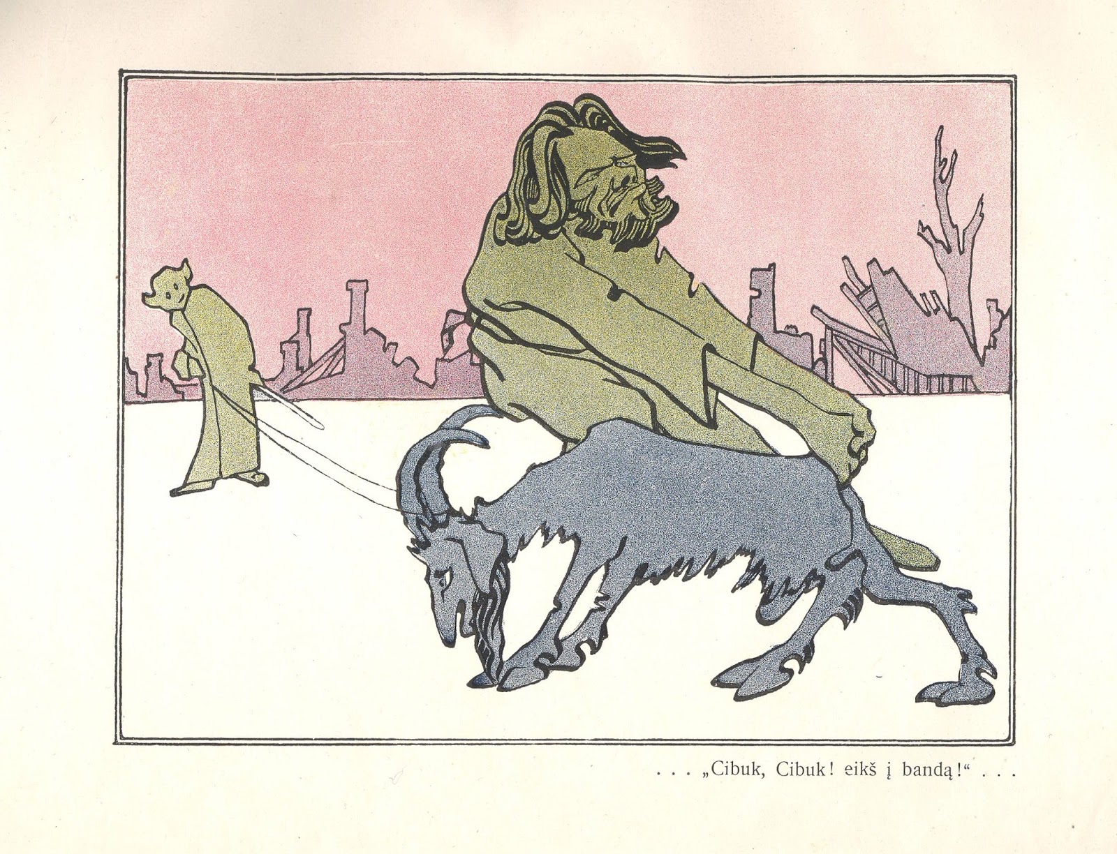 K.K.Šiaulytis. GALERIJA: Naujosios Lietuvos kelias. Petrapilio kovos. 1917