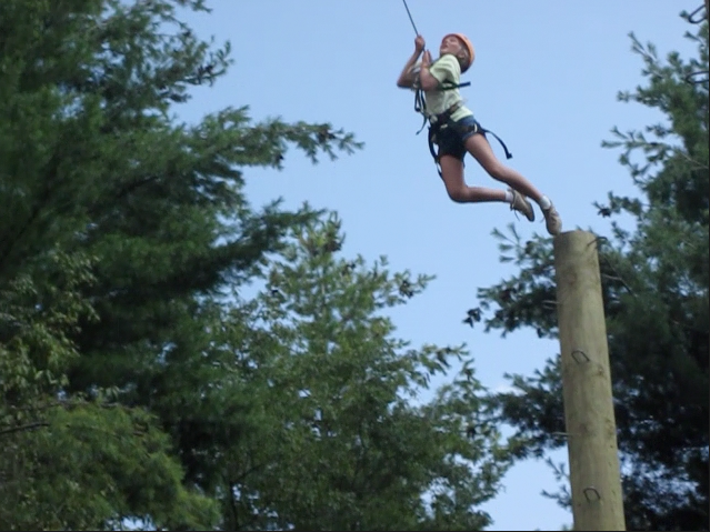 High Ropes and Girl Scouts - Sylvia's Stitches