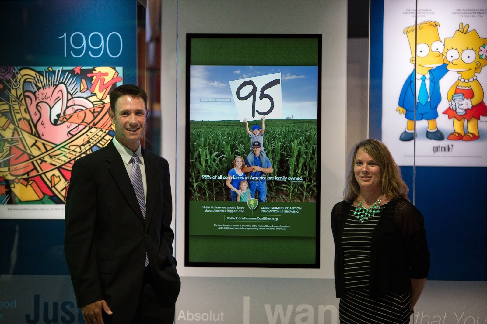 Nebraska Corn Kernels: Nebraska Farm Family Featured in Exhibit at the ...
