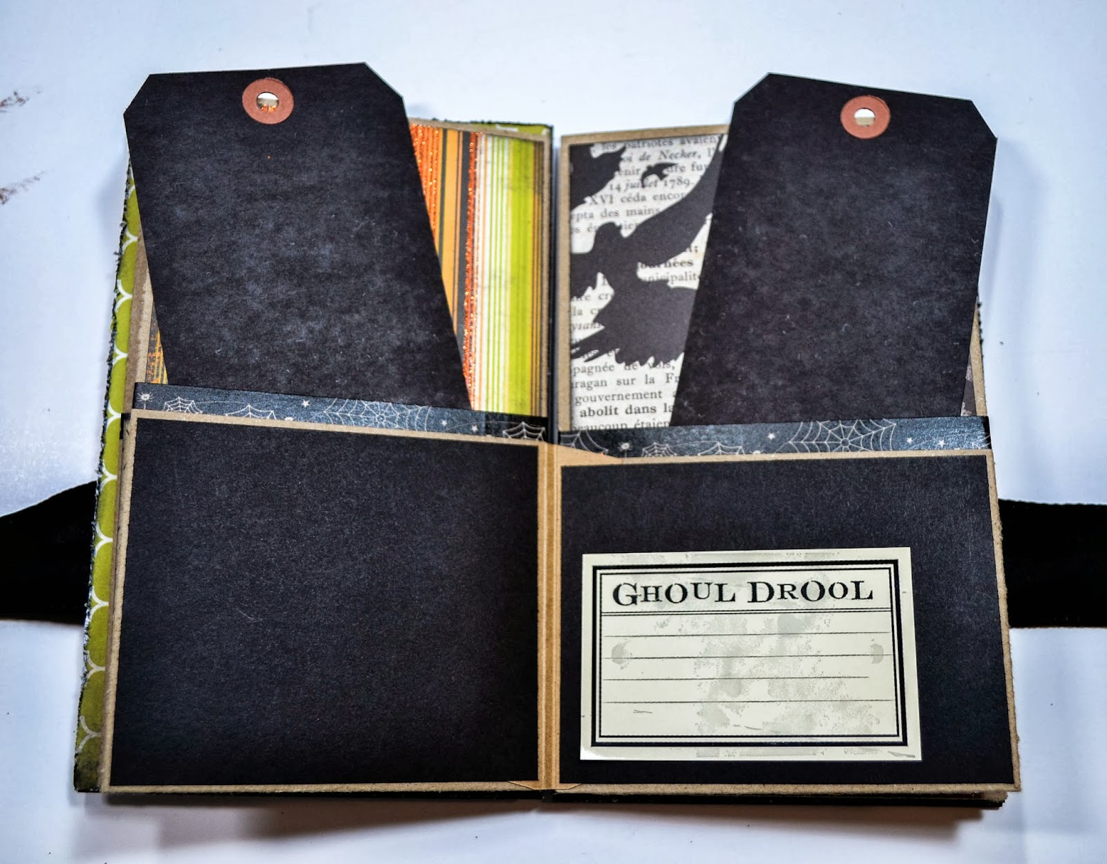 A Wicked File Folder Mini Album