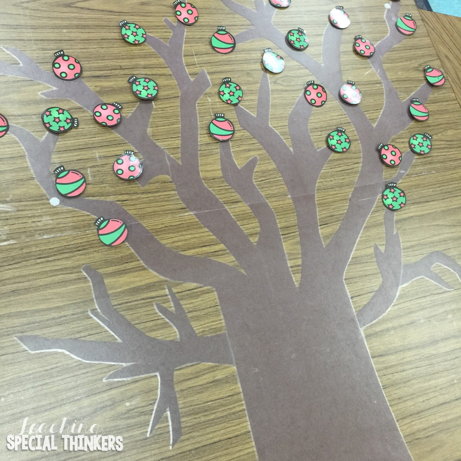 Christmas Ornament Sorting Freebie! - Teaching Special Thinkers