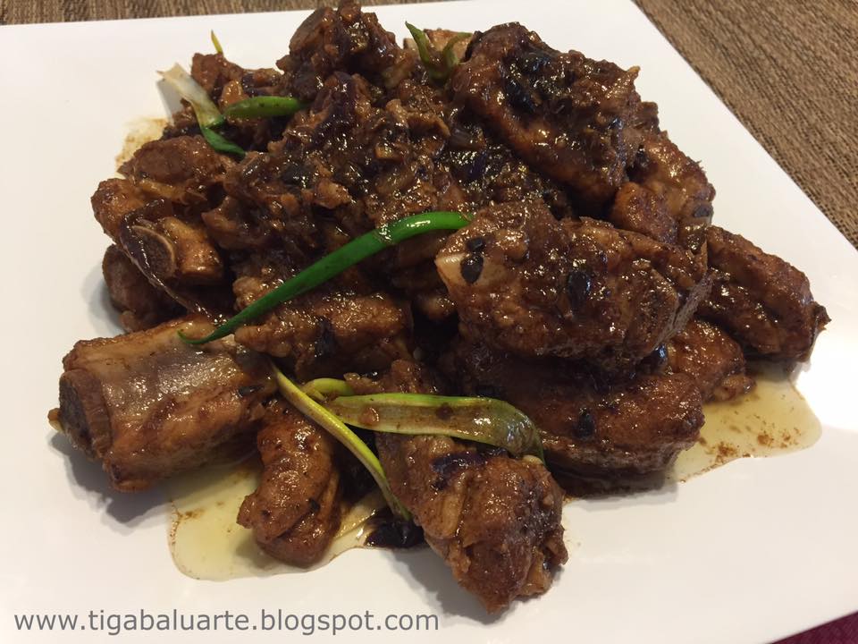 Pork Ribs in Tausi Sauce Recipe