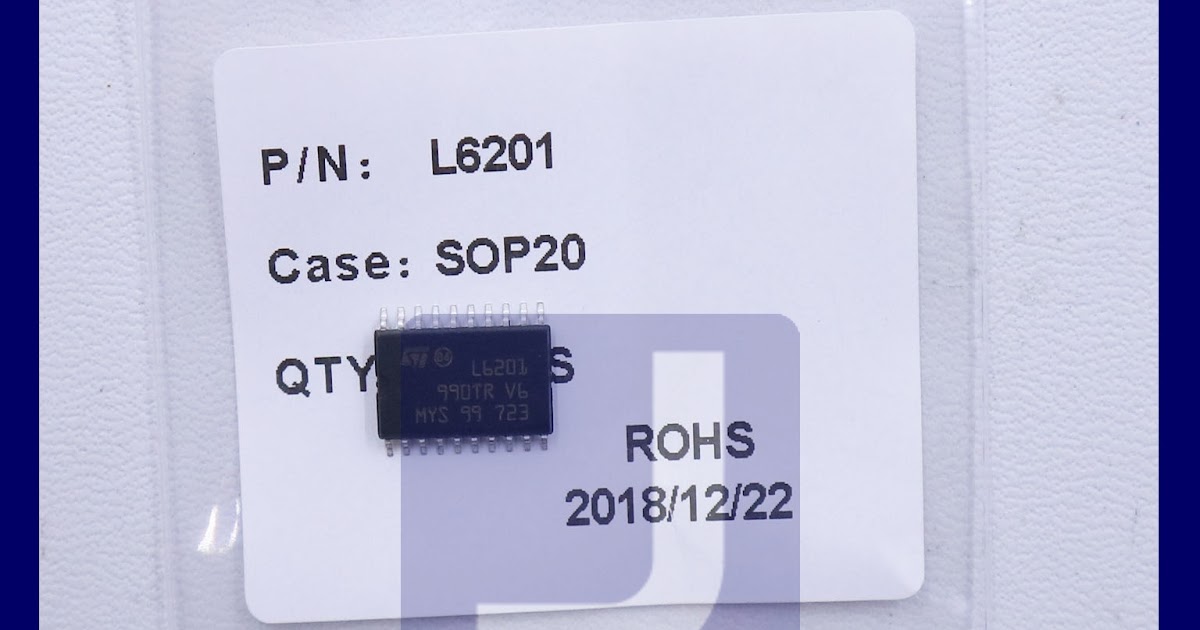 JUAL IC L6201 SOP20 ~ Arena Elektronika