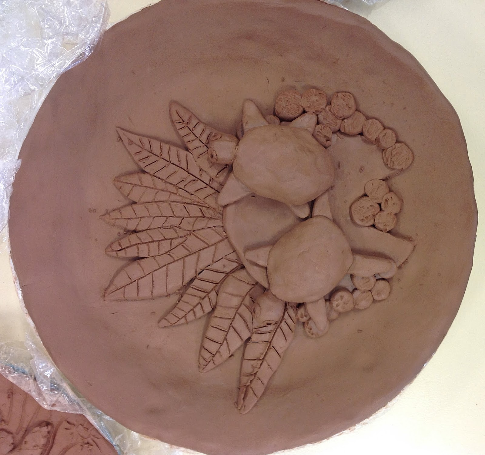 CLAY WORK - Low Relief Sculpture - Year 5 and 6
